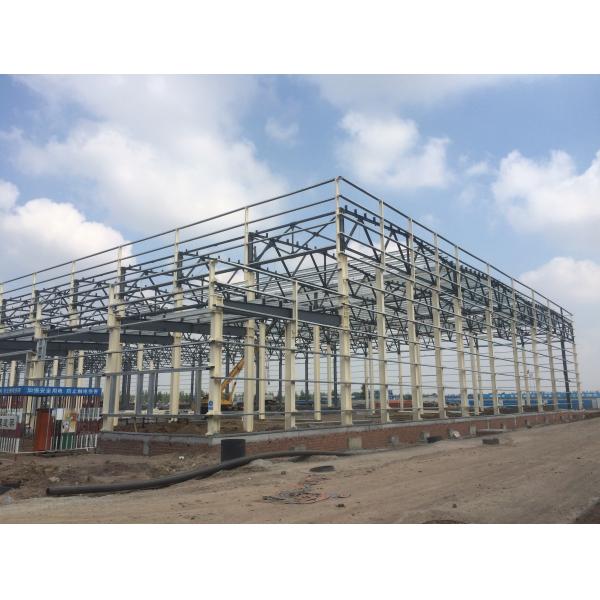 Quality Construction Prefabricated Steel Structure Steel Frame Industrial Buildings for sale