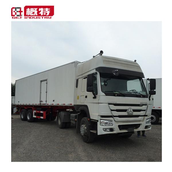 Quality FRP Fiberglass Double Open Refrigerated Truck Bodies for sale