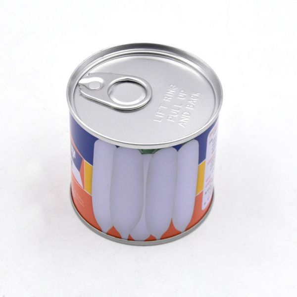 Quality Metal Can Empty Metal Seeds Can Easy Open Lid Cans For Vegetable Seeds for sale