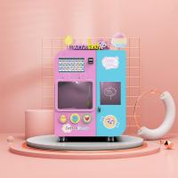 Quality 220V CE Automatic Cotton Candy Vending Machine 320kg In Subway Station for sale