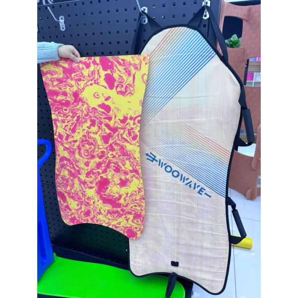 Quality Logo Customized Logo- Woowave 2024 Roll up Flexible Snow Sled Mat for Flying for sale