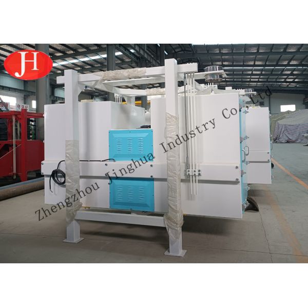Quality Dia 55mm Double Bin Grading Wheat Starch Machine 4t/H for sale