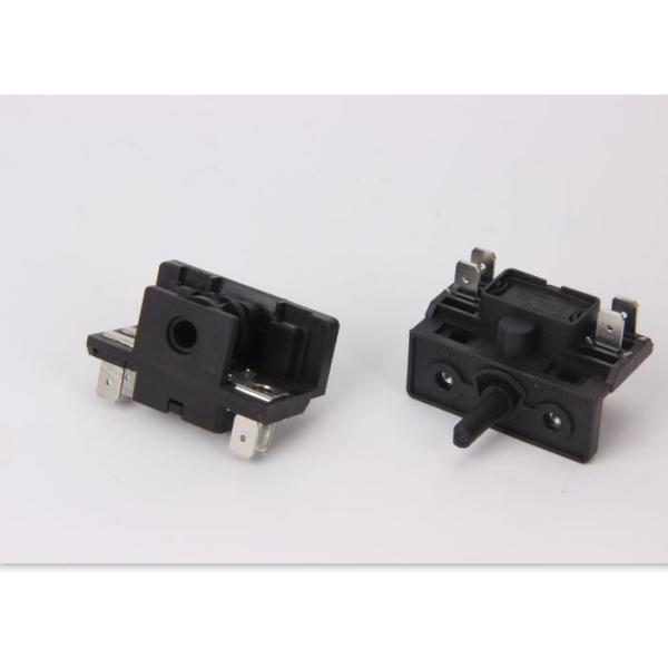 Quality Mini Oven Selector Switch Pa66 Iron Terminal 16A Black 4 Heat Output for sale