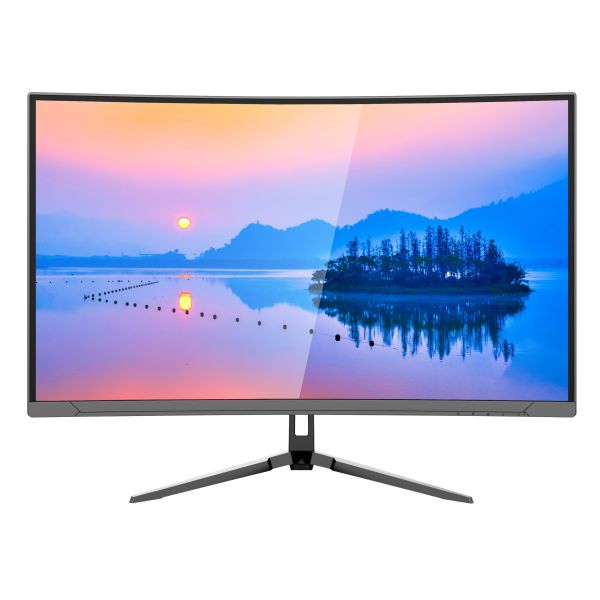 Quality 75Hz / 100Hz 1800R Curved Gaming Computer Monitor 27 Inch FHD 1080P VA Screen for sale