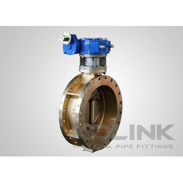Quality Triple Offset Bronze C95500 Butterfly Valve Wafer Flanged for sale