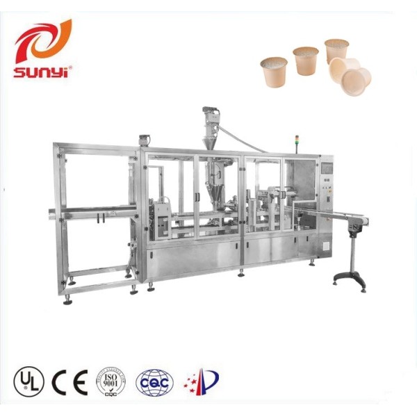 Quality SGS Linear Multi Head 304SUS K Cup Filling Machine for sale