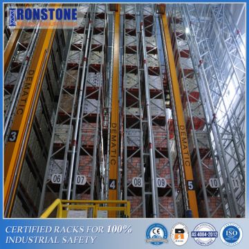 Quality High-tech Manufacturing ASRS Pallet Rack System For Improved Stock Management for sale