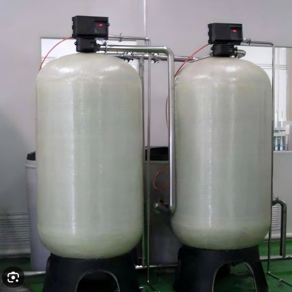 Quality 10T/H Commercial Water Softener Systems For Laundry And Dyeing for sale