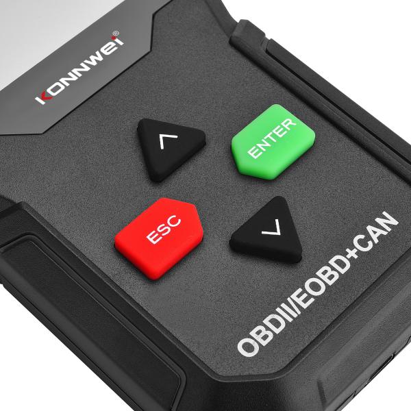 Quality 2.4 Inch OBDII Car Diagnostic Scanner KONNWEI KW590 for sale