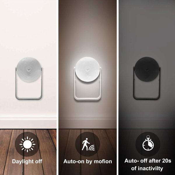 Quality Modern 6pcs SMD Motion Sensor Hallway Night Light / EMC Battery Led Pir Light for sale