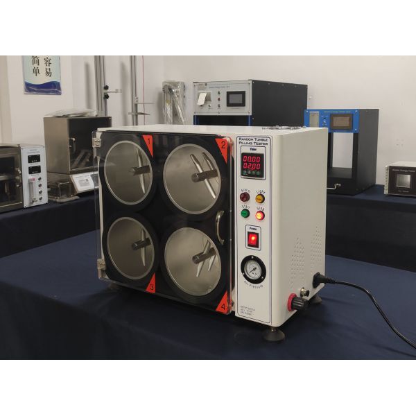 Quality JIS L1076 ASTM D3512 Random Tumble Pilling Tester for sale