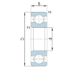 Quality SS6800 Deep Groove Ball Bearings for sale