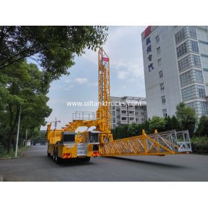 Quality 209HP 15m Aluminum Truck Mounted Underbridge Inspection Unit 800kg Load FAW for sale