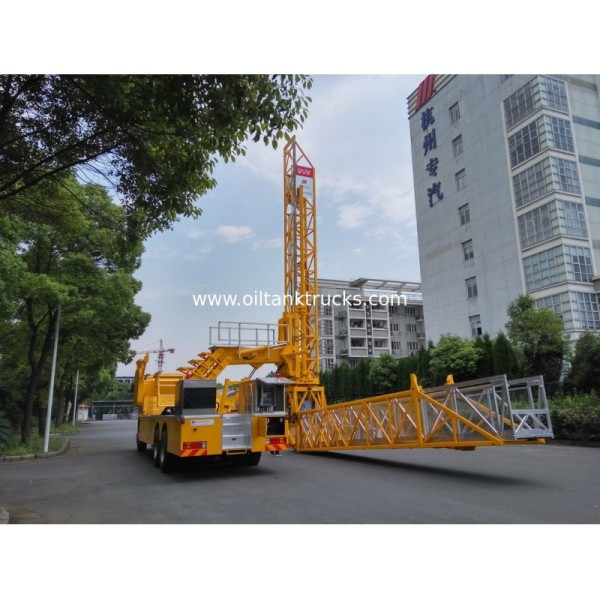 Quality 15m Aluminum 800kg Load Bridge Inspection Truck / Truck Mounted Access Platform for sale