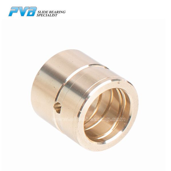 Quality Special High Hardness High Tensile Bronze Bushing Oil Lubricated Brass Bearing Bushing JDB-1U P10S for sale