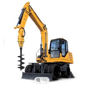 Quality construction machinery parts Hydraulic Earth Auger earthmoving machinery komatsu for sale
