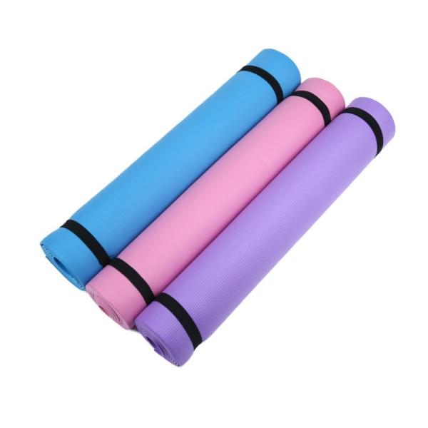 Quality Odorless Comfort Soft 183*68cm Eva Foam Yoga Mat / 4mm Exercise Mat for sale