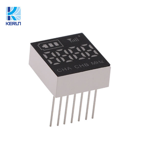 Quality 15x16mm 4 Digit Seven Segment LED Display Yellow Colour For Microphone for sale