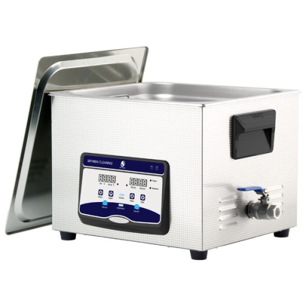 Quality Large Sensitive Benchtop Ultrasonic Cleaner , Ultrasonic Bath Cleaner 15L for sale