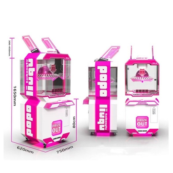 Quality Clamp Vending Arcade Prize Machine 1 Player Mini Claw Crane Machine for sale