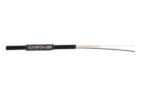 Quality 1260nm-1650nm FRP Bow Type FTTH Aerial Drop Cable for sale