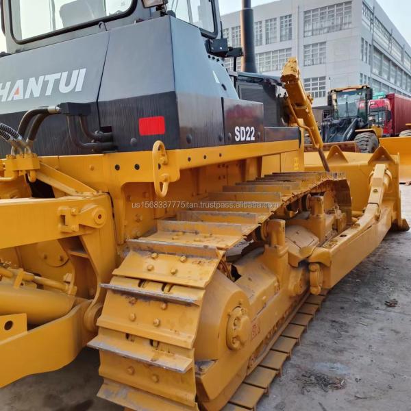 Quality Second-hand Construction Machine Shantui SD 220 Bulldozer for Building Material for sale