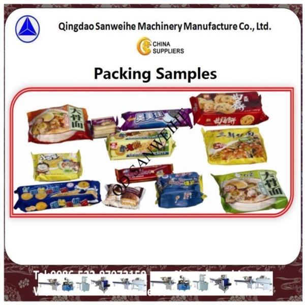 Quality High Speed 4.5KW Horizontal Flow Wrap Machine SWSF 590 Wrapping Packaging for sale
