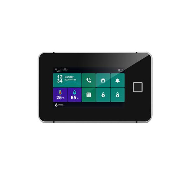Quality Tuya GSM Touch Screen Home Security Systems 850/900/1800/1900MHz for sale