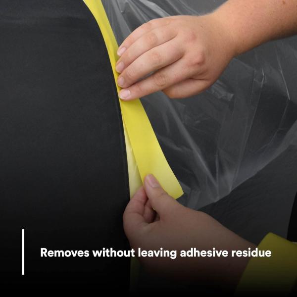 Quality Custom Automotive Refinish Yellow Masking Tape for sale