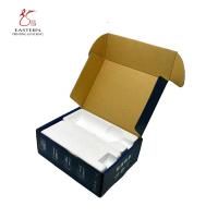 Quality Bulb Packaging Offset Printing Corrugated Cardboard Shipping Boxes With Foam Insert for sale