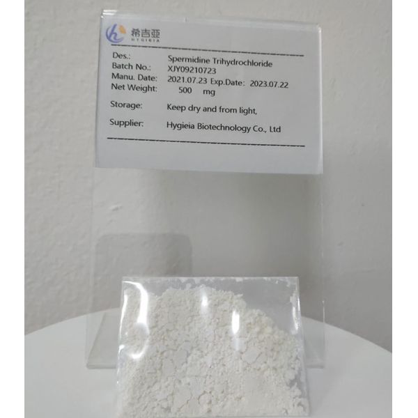 Quality Off White Spermidine Powder 334-50-9 MitoSpermidine Hygroscopic And Air Sensitive for sale