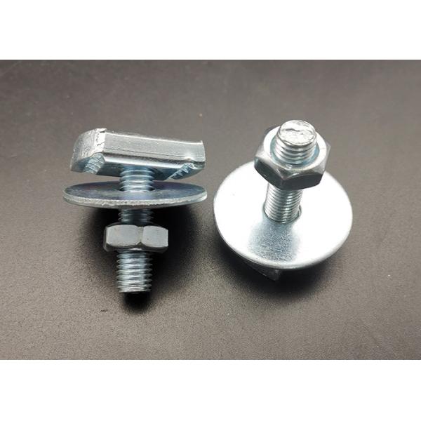 Quality T Head Bolt M8 Channel Nut 3.0mm Stud Bolt With Nut And Washer for sale