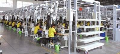 Quality Customized workshop SS Logistics Garment Hanging System for sale
