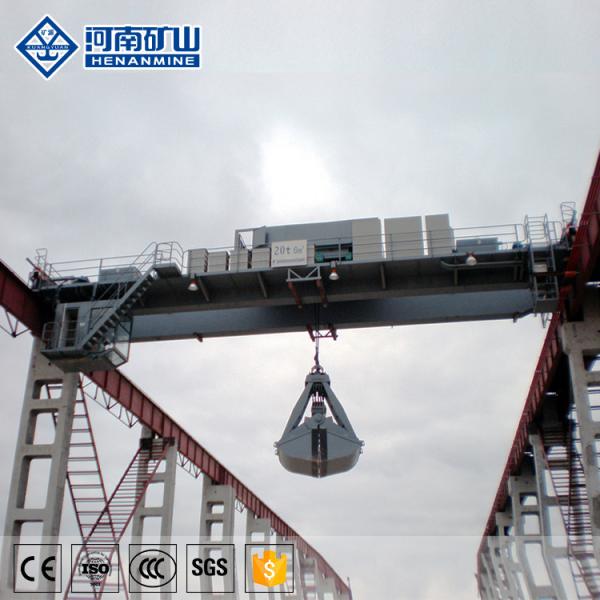 Quality QZ Type 5t 10t 15t 20t Double Overhead Grab Crane with CE Certificate for sale