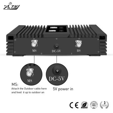 Quality Black 2G 3G 4G Tri Band Network Booster Device Output Power 17dBm for sale