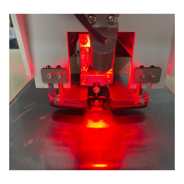 Quality Semi-auto CCD Guide Hole Punch Machine For Anodized Aluminum Label for sale