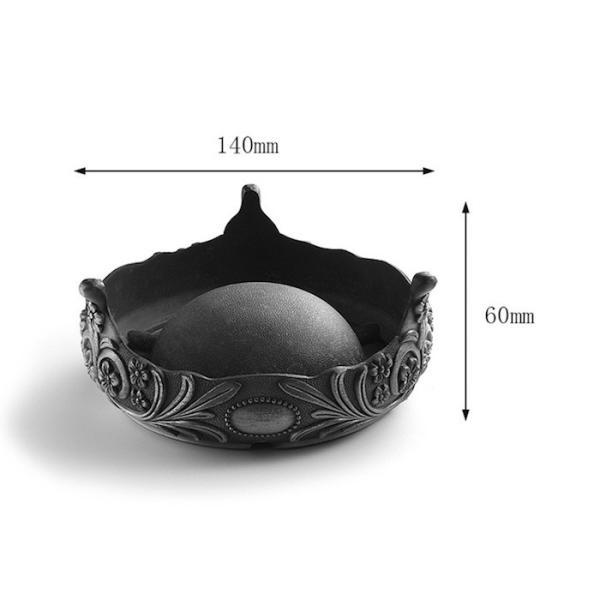 Quality Customized 60mm Height Metal Pocket Ashtray Censer Design for sale