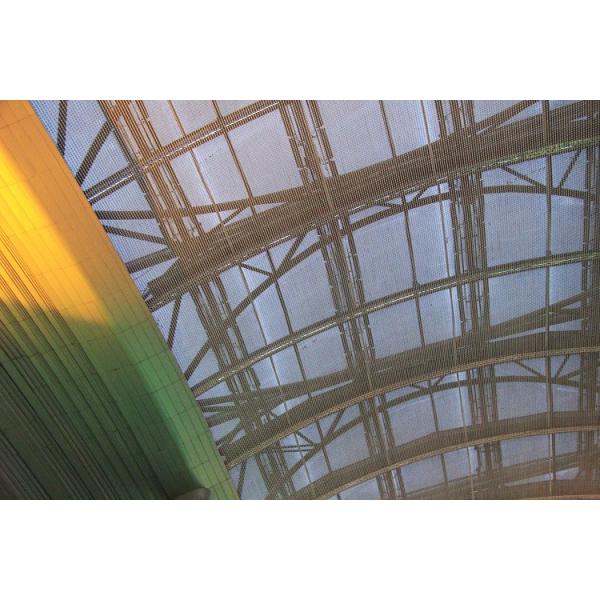 Quality 7200CD/Sqm Poster Led Facade Screen DIP High Brightness Transparent Led Wall for sale