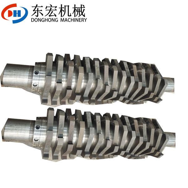 Quality ALLOY Material Double-shaft Shredder Multifunctional Industrial Solid Waste for sale