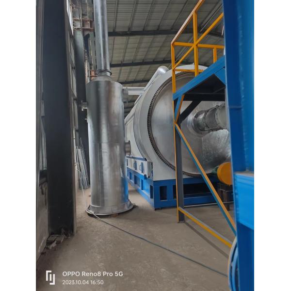 Quality batch waste tyres pyrolysis machine capacity 25tons per day for sale