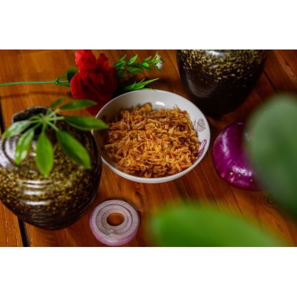 Quality Dehydrated Delicious 30*50mm Crispy Fried Onion for sale