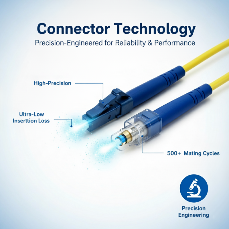Quality LC-LC Duplex Fiber Patch Cable Single Mode LC/UPC to LC/UPC Optical Fiber Patch for sale