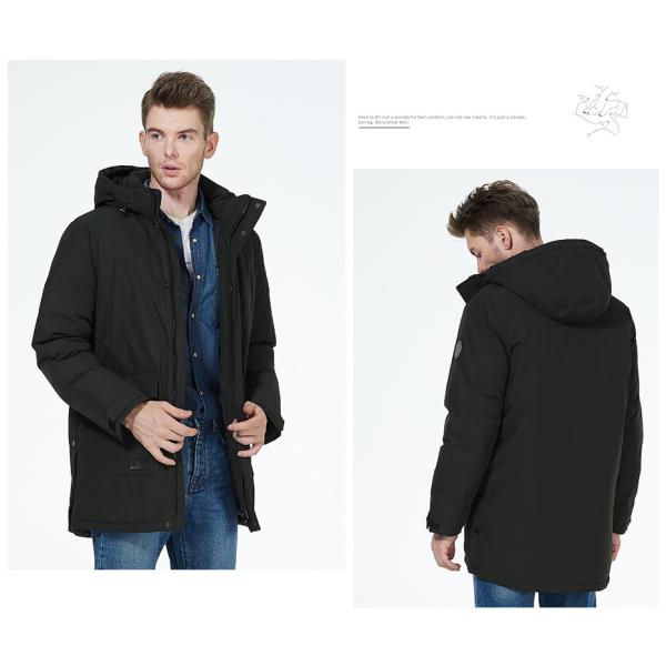 Quality Parker Style Man Winter Coat Polyester Warm Jackets For Men L To 4XL for sale
