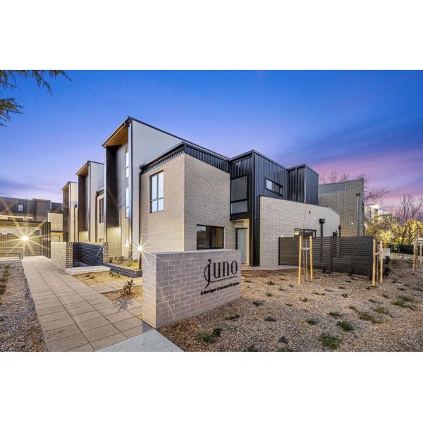 Quality Stylish Townhouses Prefabricated Light Gauge Steel Frame Homes AS4600 for sale
