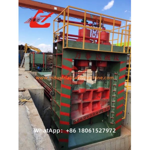 Quality 8000kN Cutting Force Gantry Shear, 270kW Power And PLC Control System, Ideal For for sale