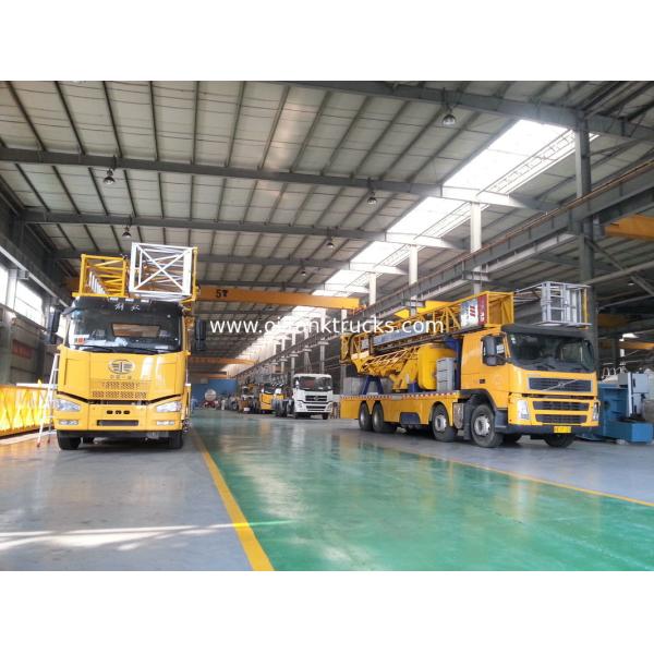 Quality High Efficiency 22m Under Bridge Inspection Platform VOLVO 8x4 Chassis for sale