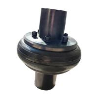 Quality Elastic Tyre Flex Coupling Customized Size Flexible Rubber Shaft Coupling for sale