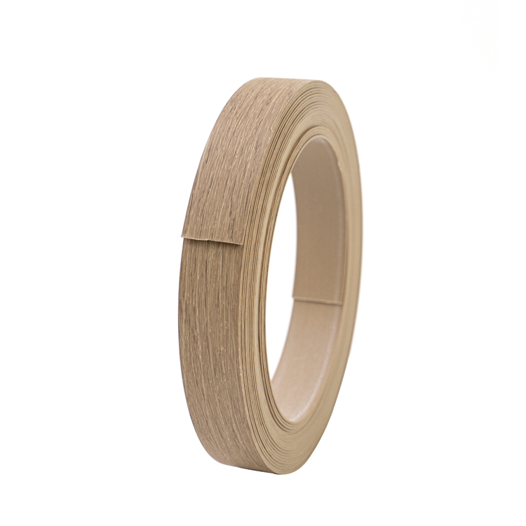 Quality Waterproof Eco Friendly Wood Grain PVC Edge Banding Tape with Custom Thickness 0.4mm~3mm for sale