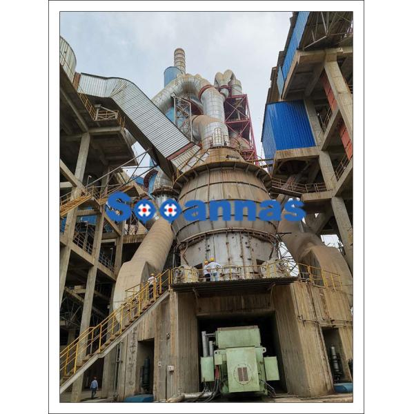Quality Cement Clinker Hammer Line 3300cm2/g Vertical Ball Mill for sale