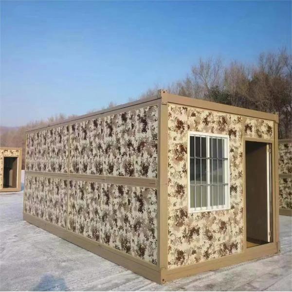 Quality Modern Portable Folding Prefab Container Houses With Bathroom Kitchen Living for sale